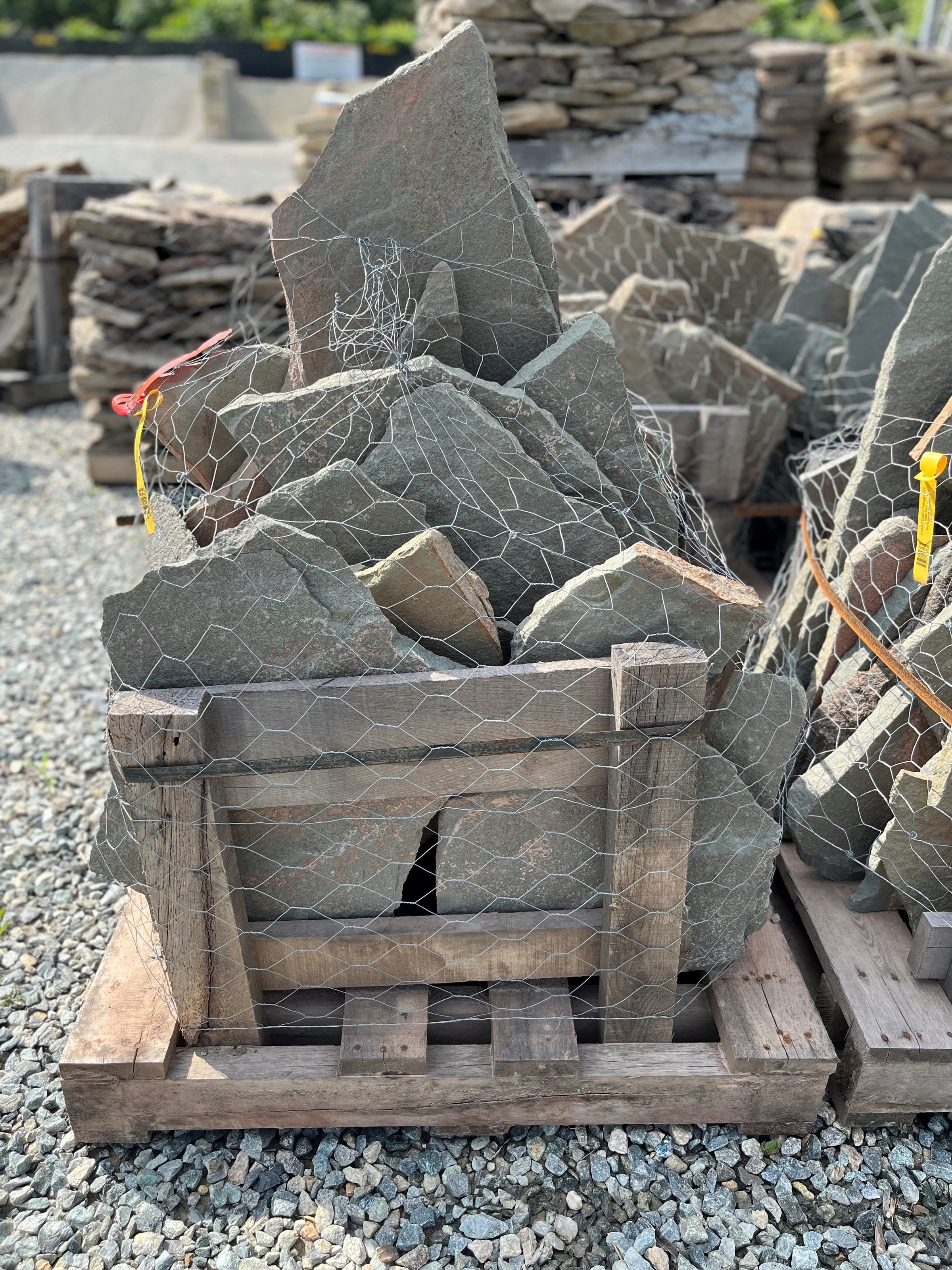 Blue Stone Natural Flagstone Stepping Stone | Delaware Hardscape Supply ...